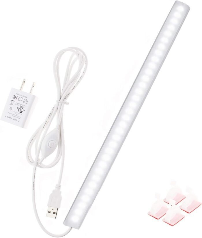 Our Review of the Slim, Dimmable Under Cabinet LED Light Bar - Decor By ...