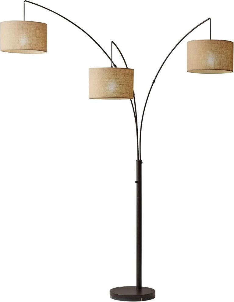 Our Review: Adesso Arc Floor Lamp's Versatile Light & Stylish Design ...