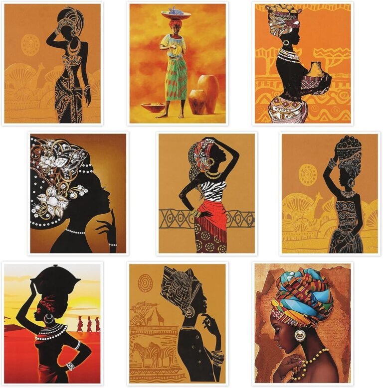 Our Review of Tenare's Uplifting African Art Canvas Set ChatGPT ...