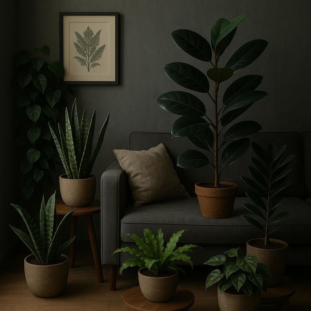 What are some plants that can thrive in a north-facing living room ...
